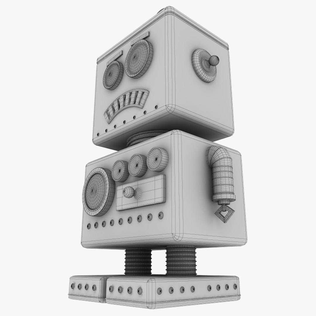 3d Model Toy Robot