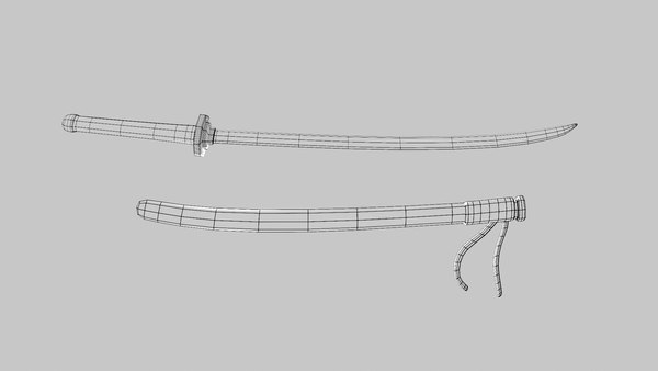 Free Katana low -poly model - TurboSquid 1888089
