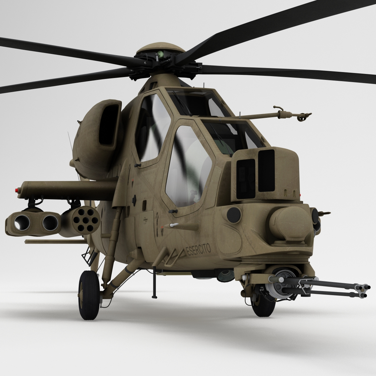 max agusta a129 mangusta helicopter