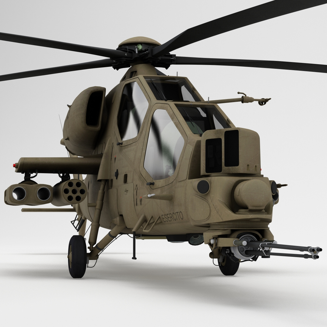 max agusta a129 mangusta helicopter