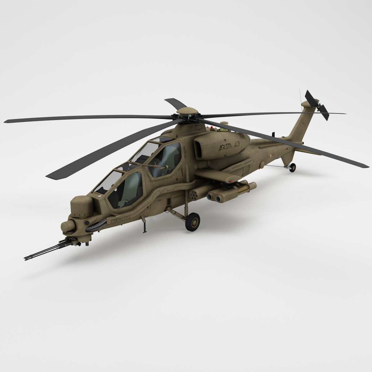 max agusta a129 mangusta helicopter