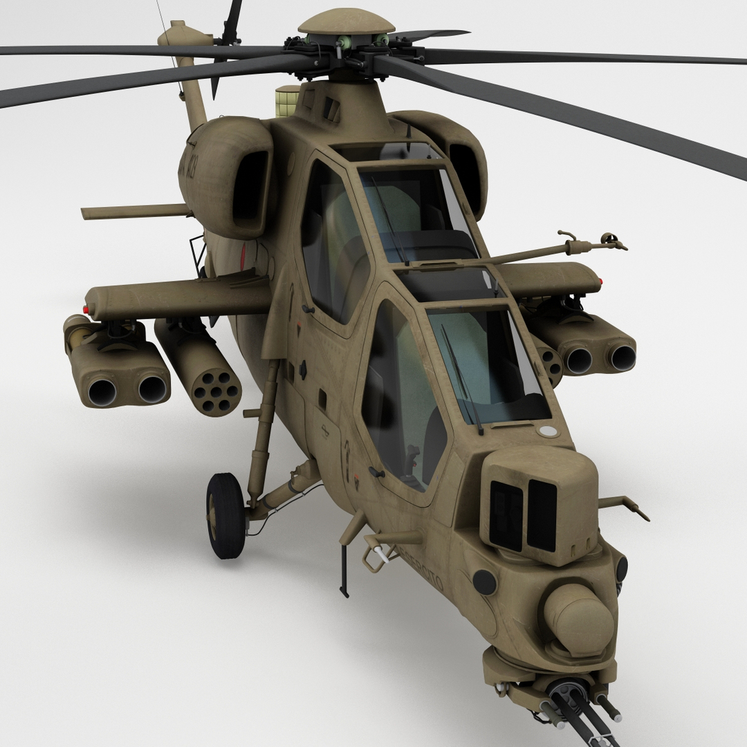 max agusta a129 mangusta helicopter