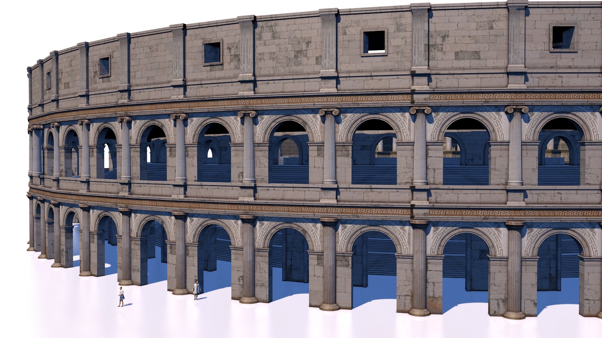 Classical Roman Theater 3D Model - TurboSquid 1425567