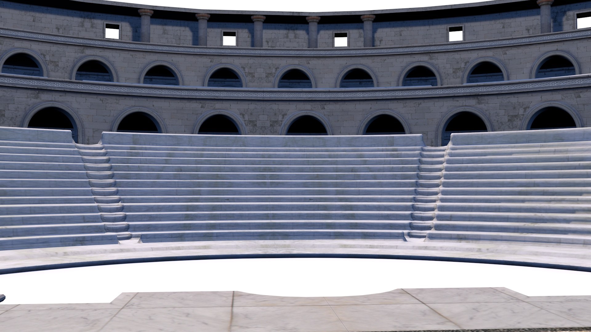 Classical Roman Theater 3D Model - TurboSquid 1425567