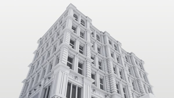Urban building 3D model - TurboSquid 1566404