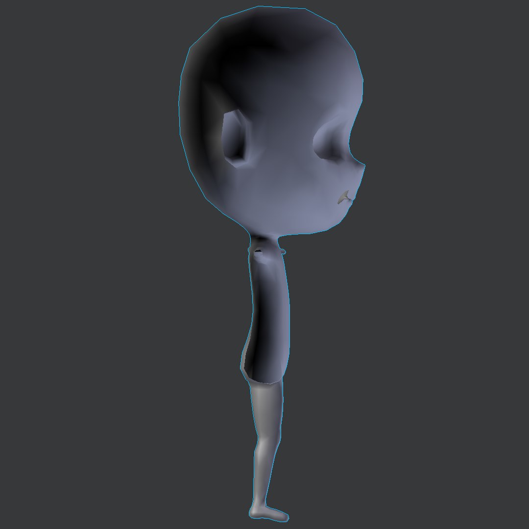 Chibi Base Model - TurboSquid 1392363