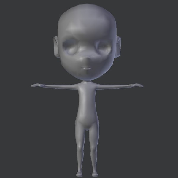 Blender Chibi Models | TurboSquid