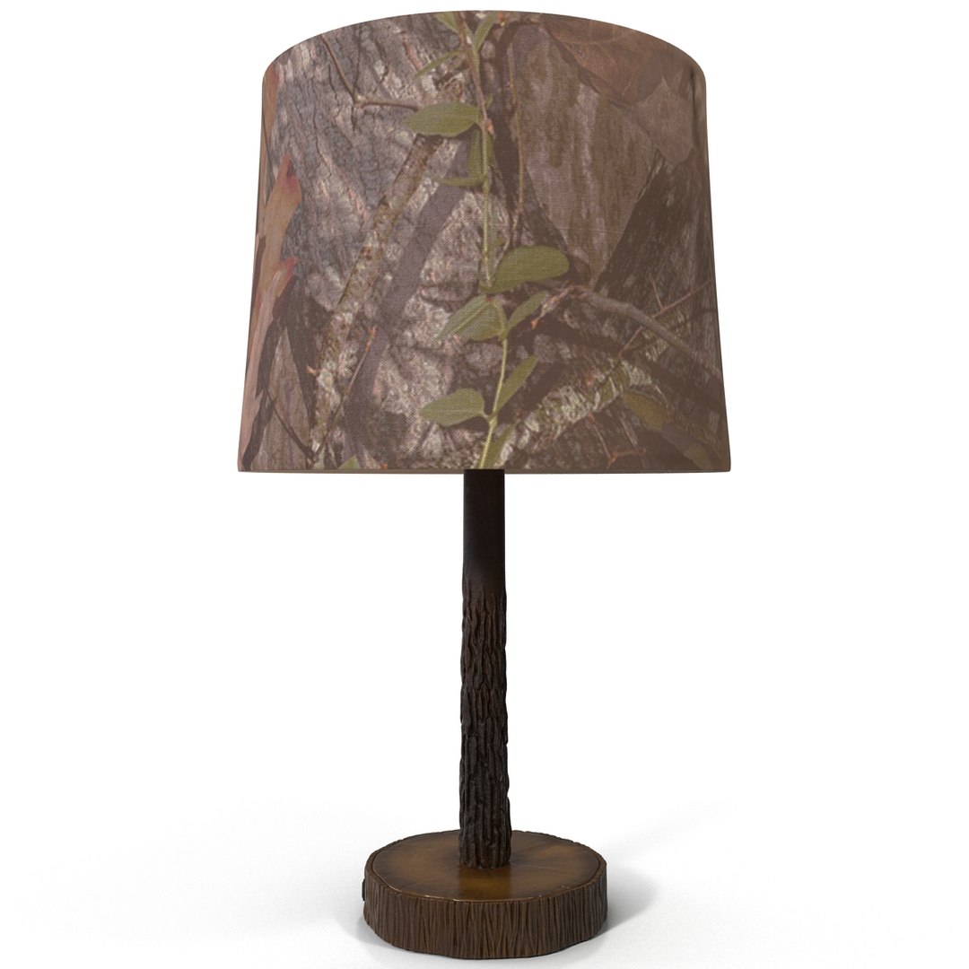 3d Accent Lamp Tree Model