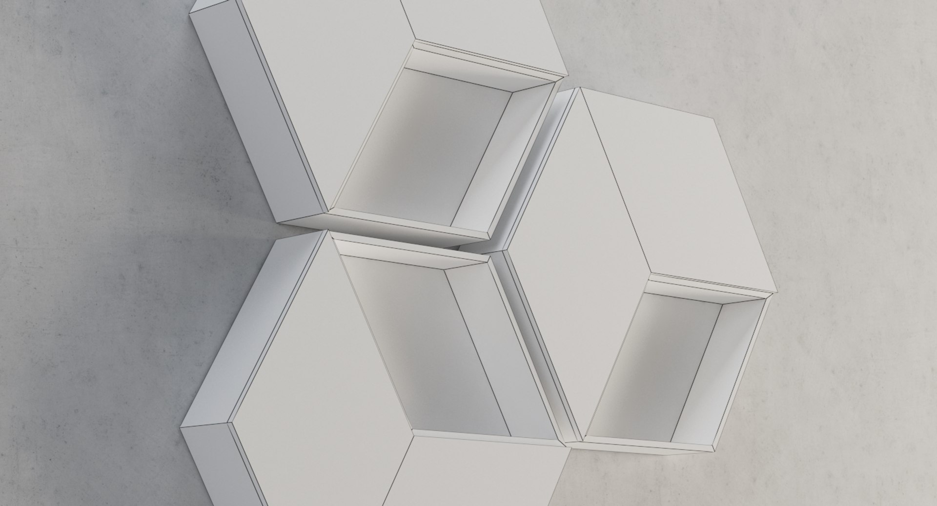 Cubish Bookcase 3D - TurboSquid 1386457