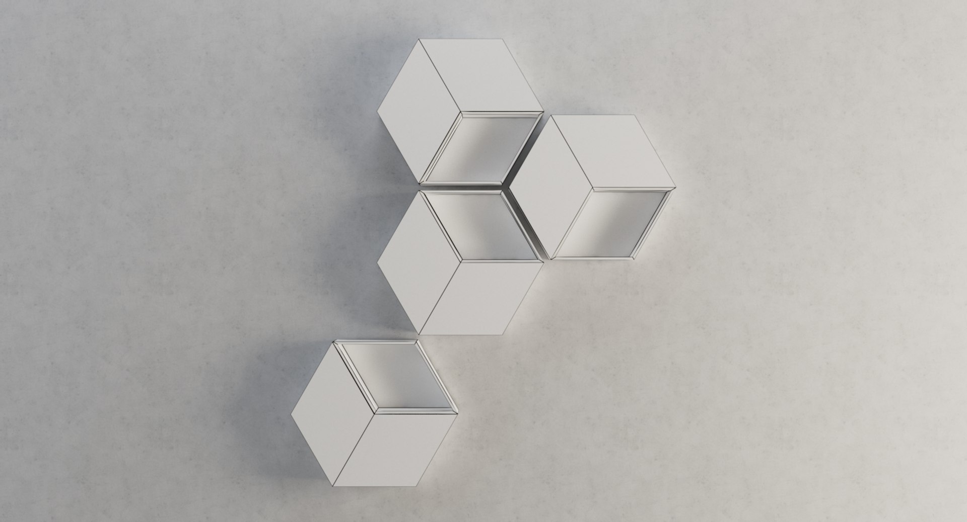 Cubish Bookcase 3D - TurboSquid 1386457