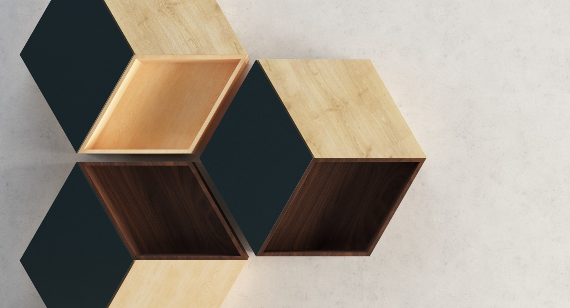 Cubish Bookcase 3D - TurboSquid 1386457