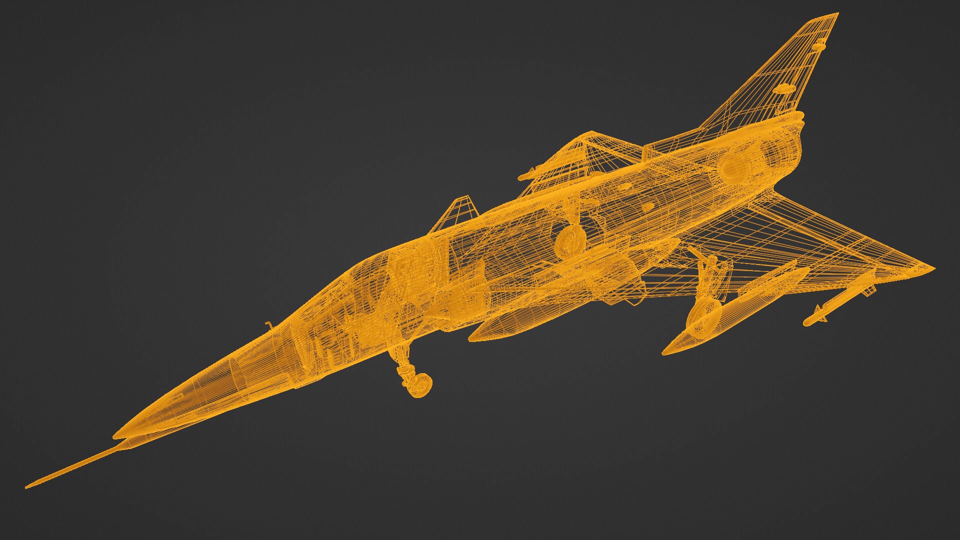 Israel Kfir Jet Model - TurboSquid 1275045