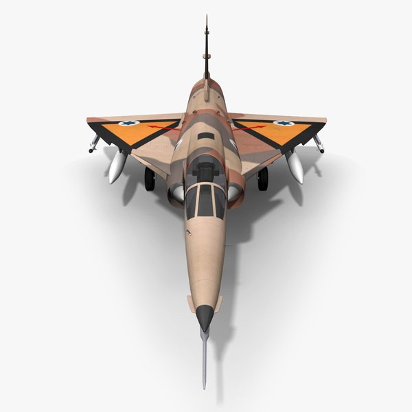 IAI Kfir Jet 3D 모델 - TurboSquid 1275045