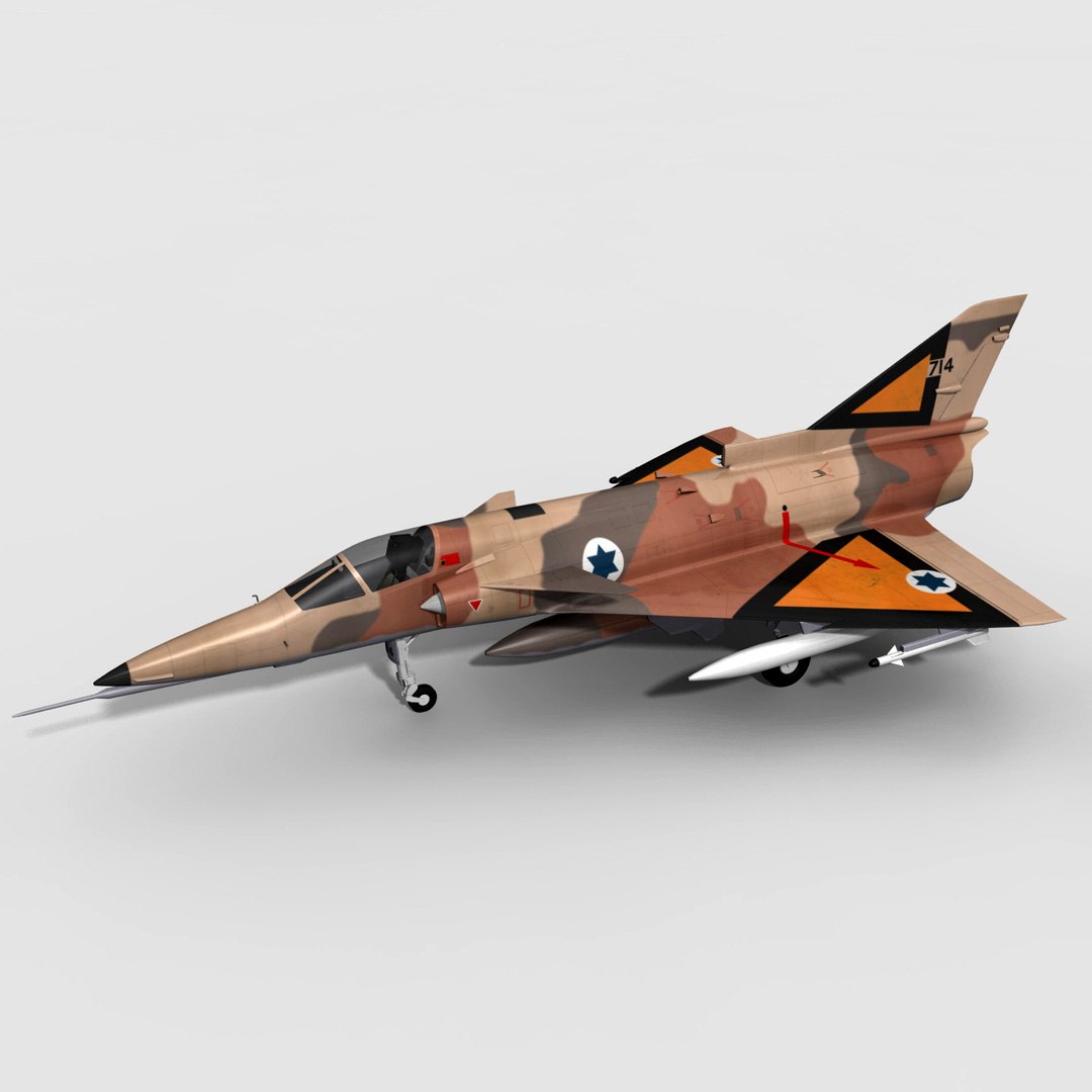 Israel Kfir Jet Model - TurboSquid 1275045