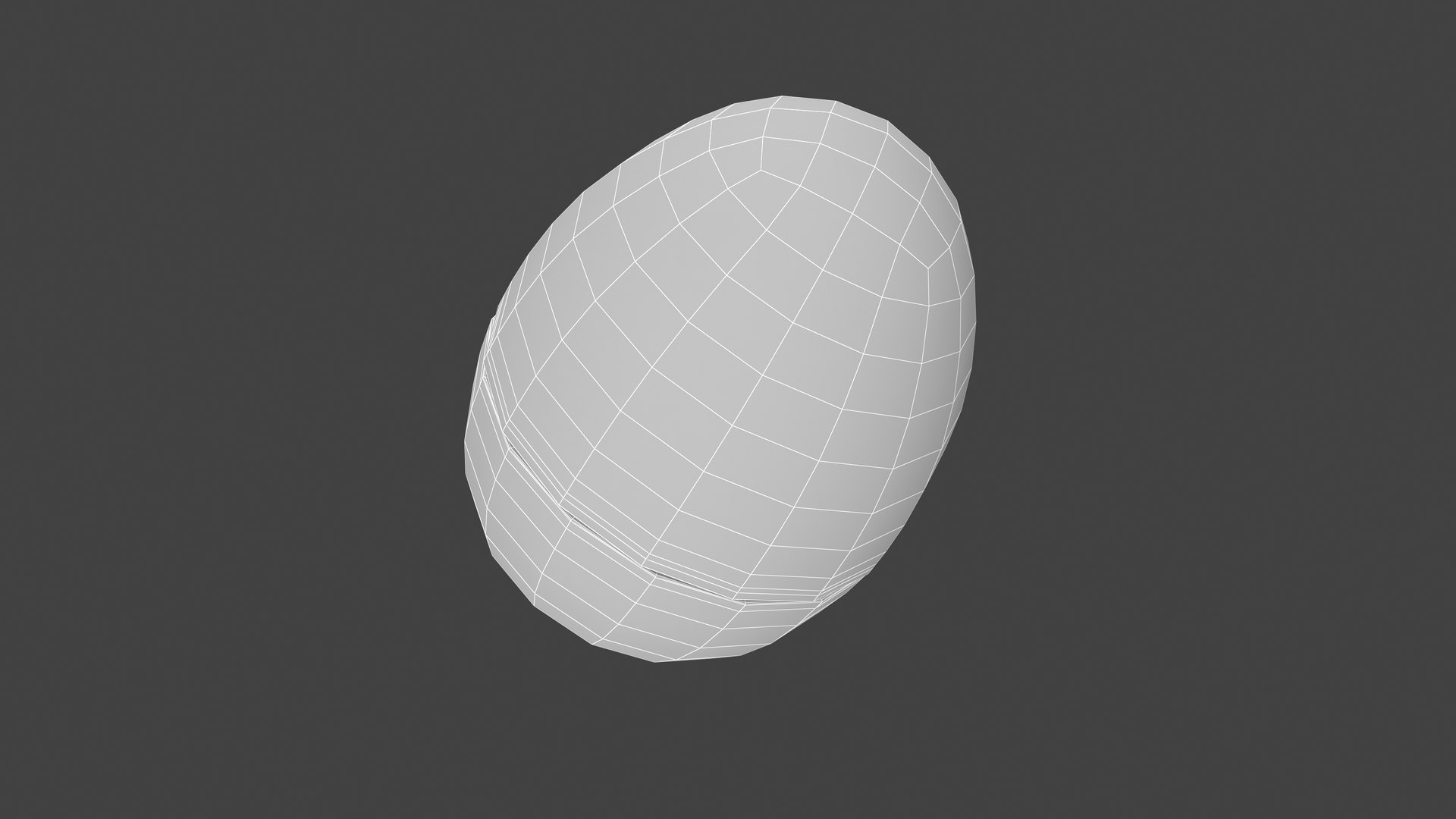 3D Model Stainless Steel Egg Shape - TurboSquid 1589880
