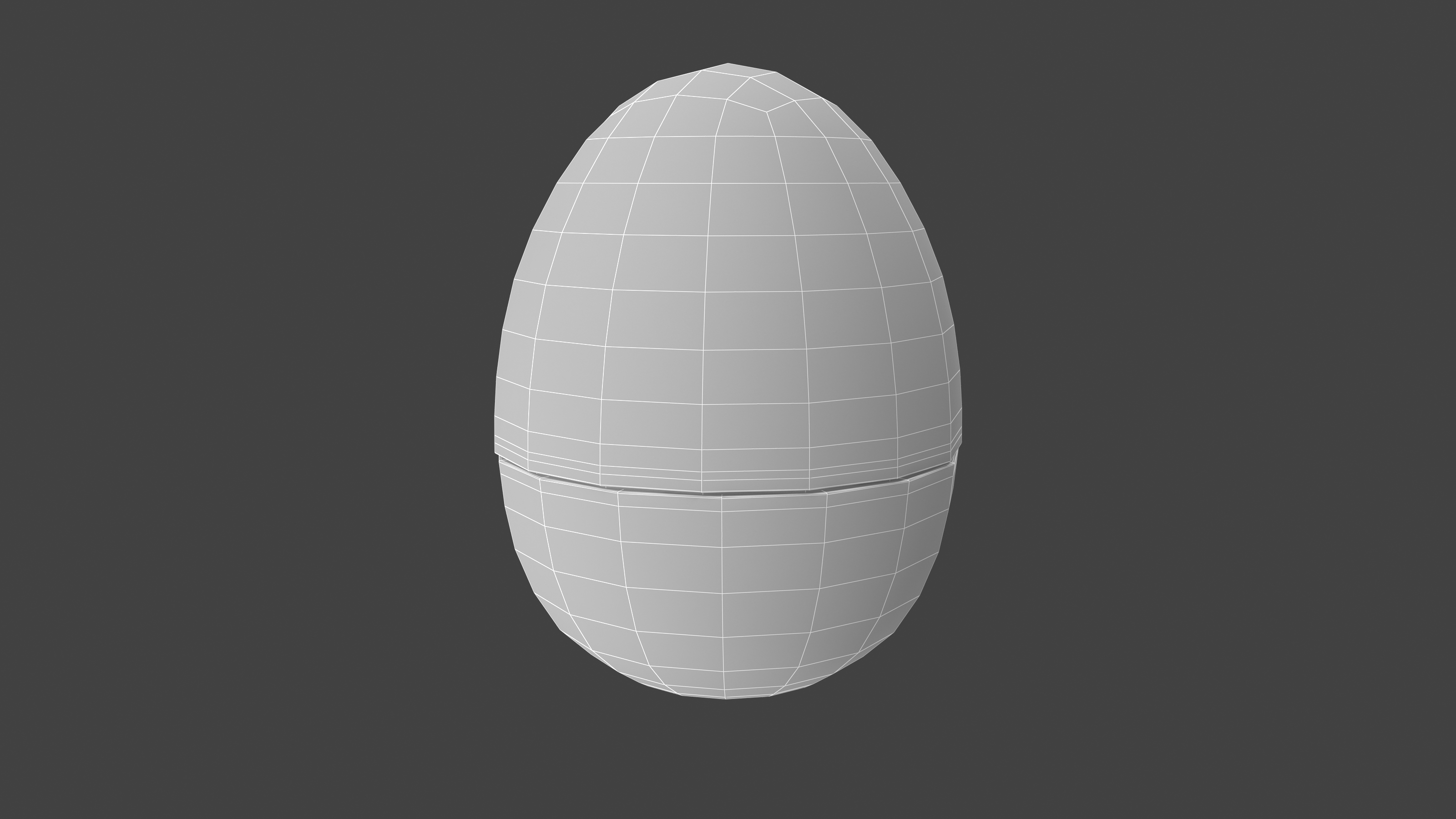 3D model stainless steel egg shape - TurboSquid 1589880
