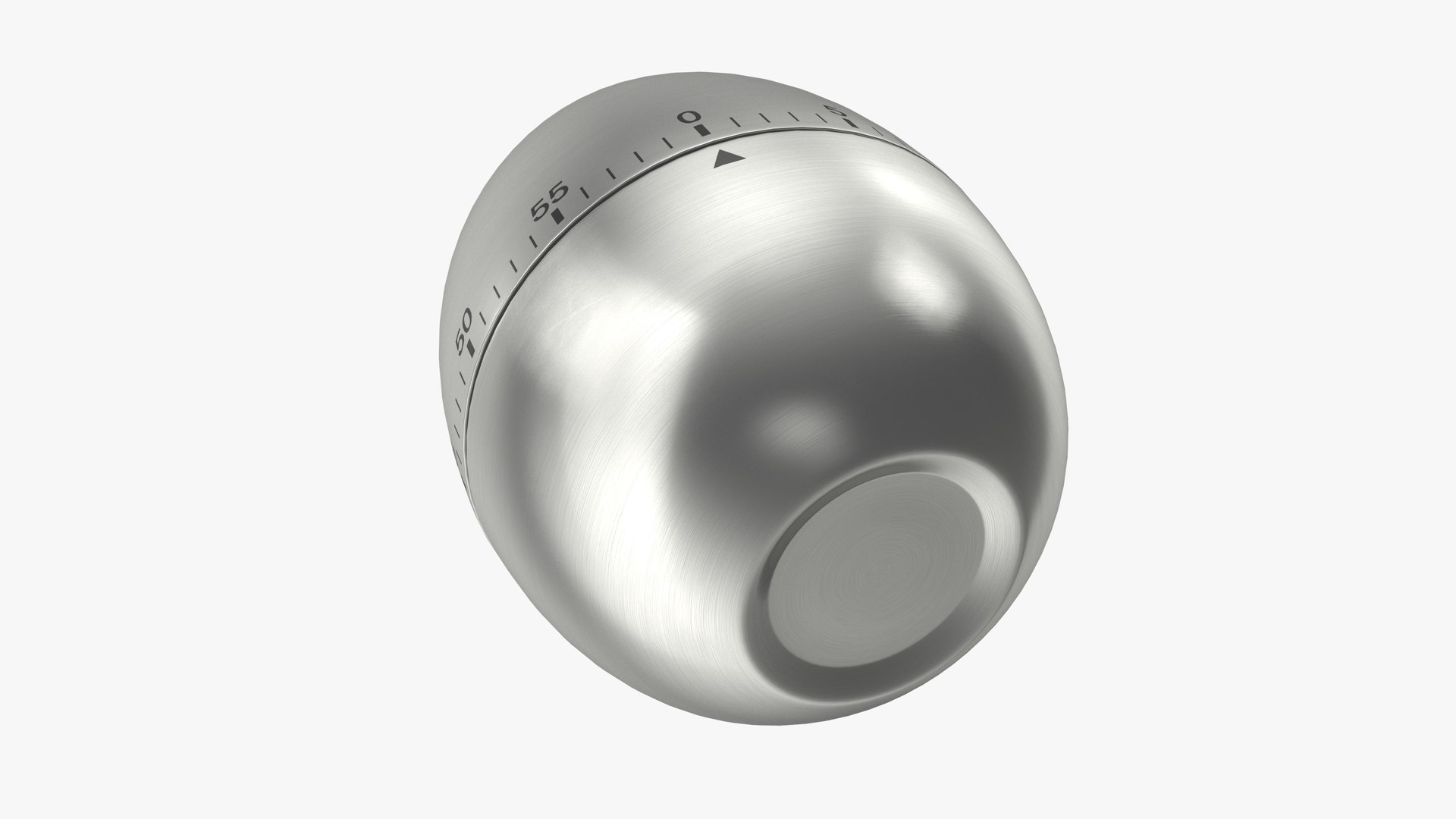 3D Model Stainless Steel Egg Shape - TurboSquid 1589880