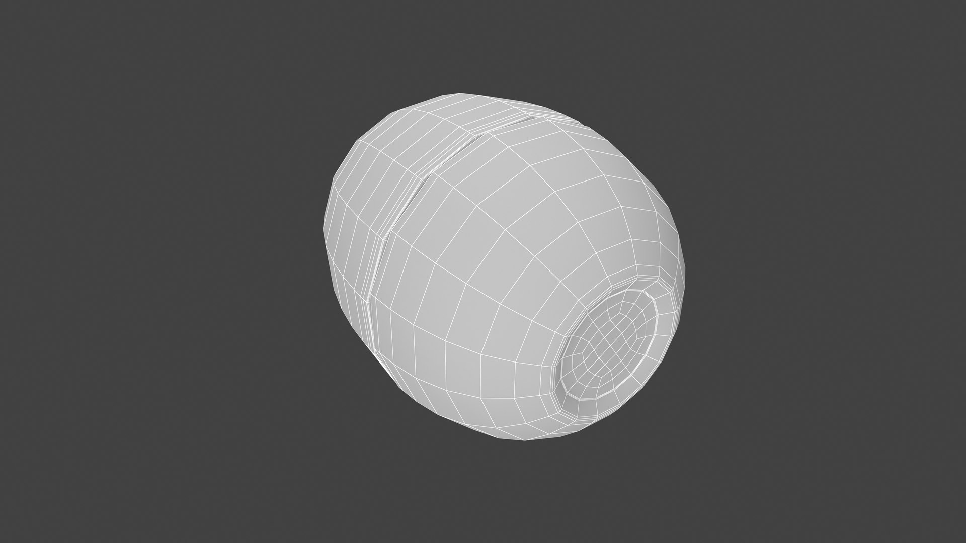 3D Model Stainless Steel Egg Shape - TurboSquid 1589880
