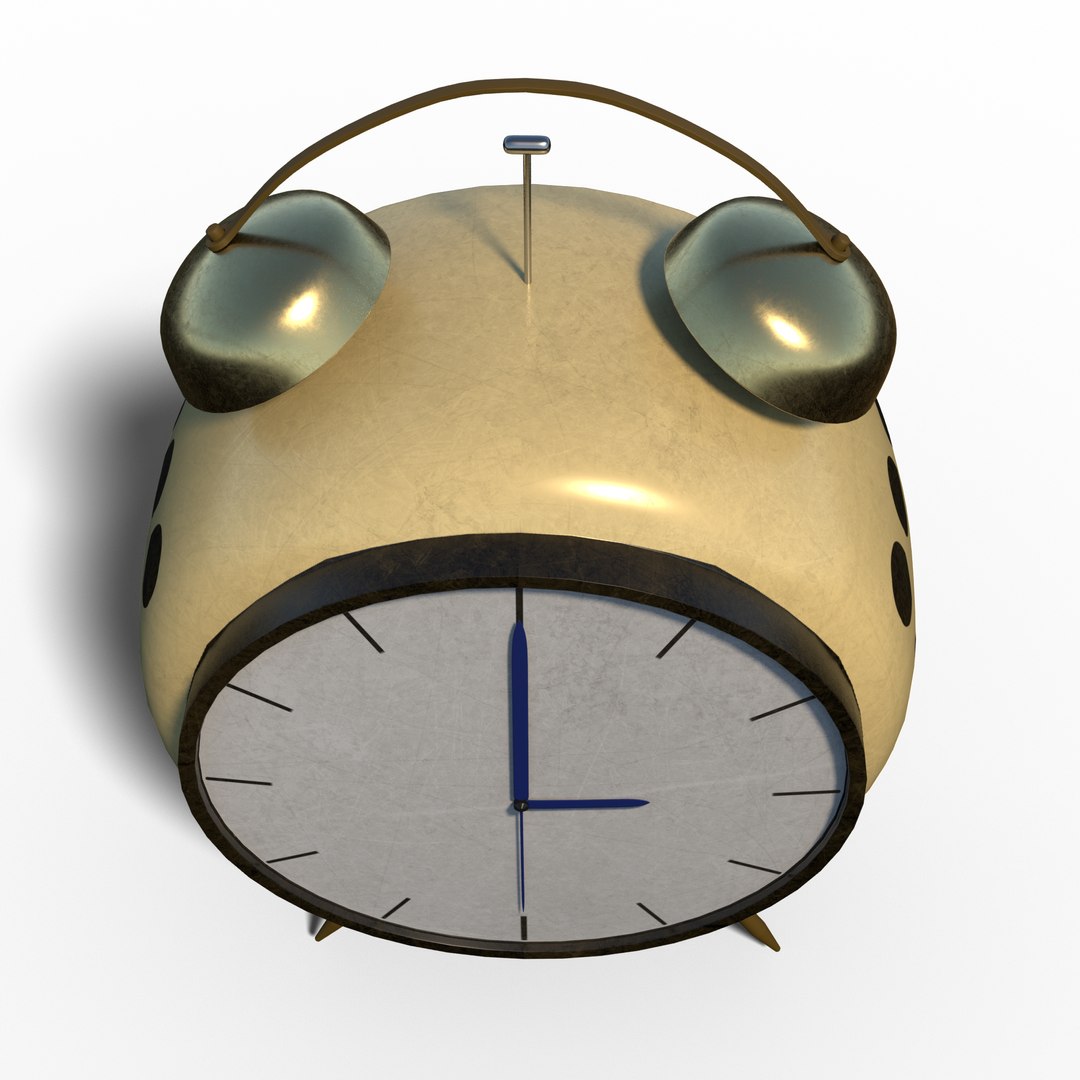 3D Alarm Clock Model - TurboSquid 2060573
