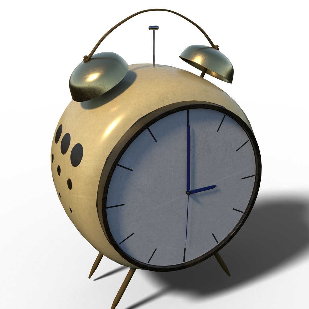 3D Alarm Clock Model - TurboSquid 2060573