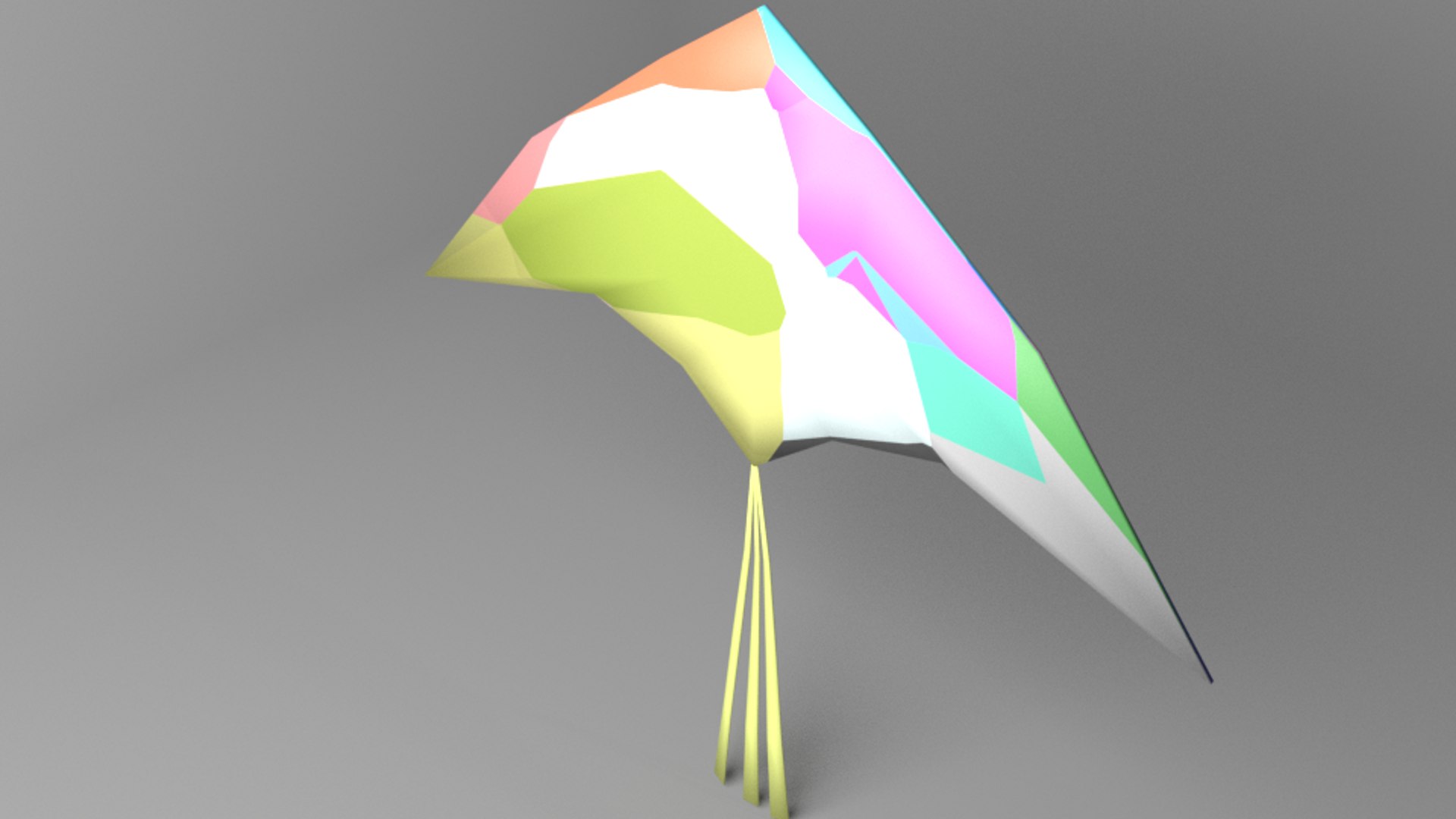 Arrow kite 3D - TurboSquid 1579393