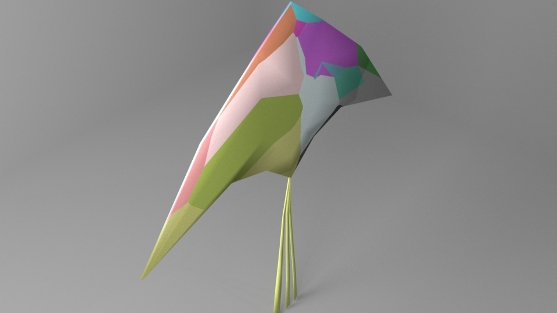 Arrow kite 3D - TurboSquid 1579393