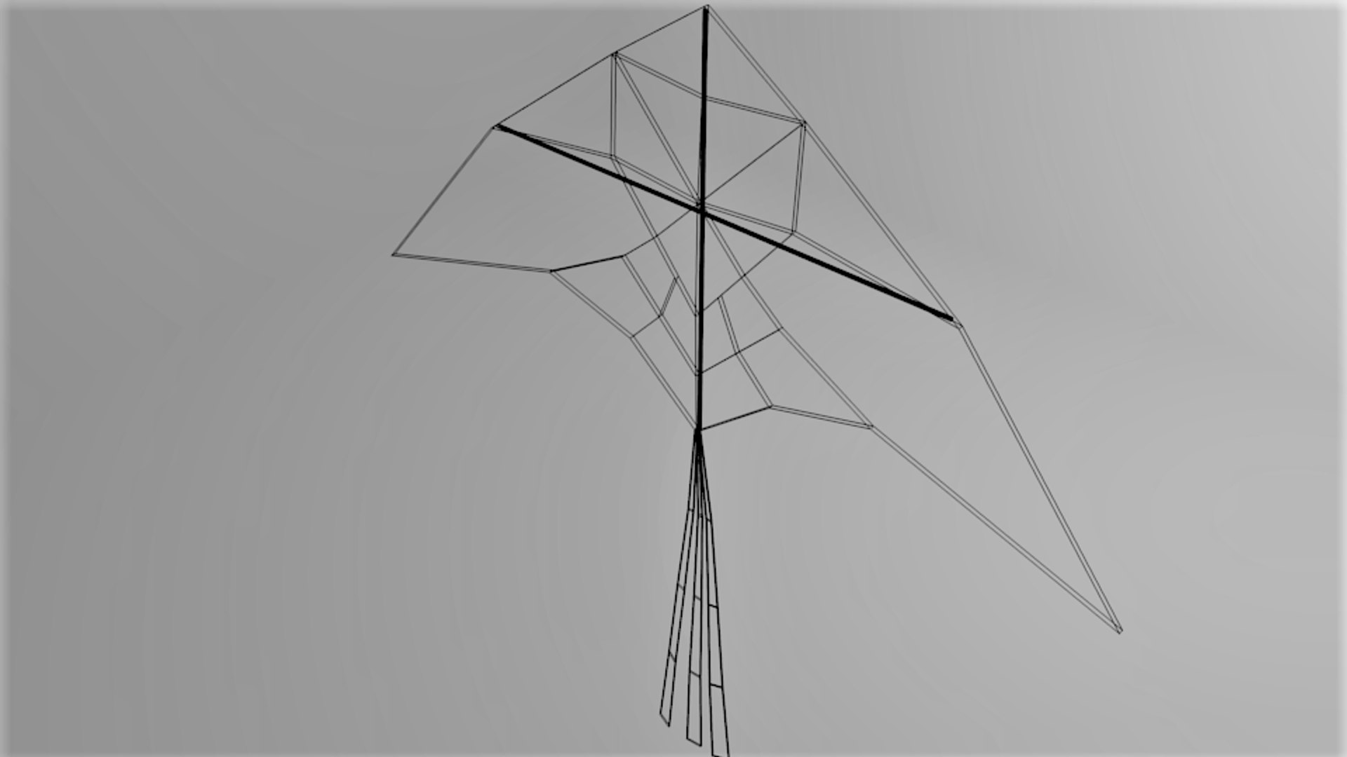 Arrow kite 3D - TurboSquid 1579393