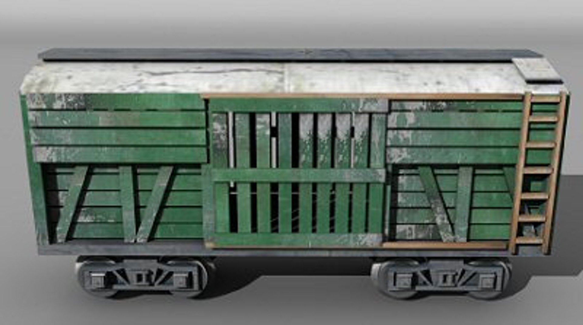 Freight Car 3ds