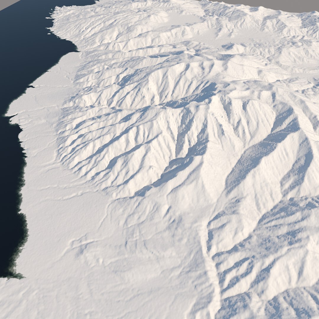 3D Model Mount Olympus Olymp - TurboSquid 1669822