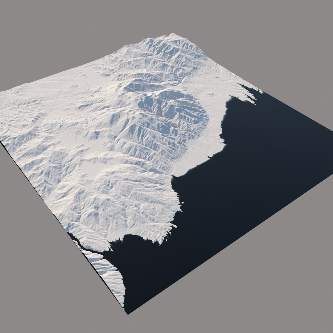 3D Model Mount Olympus Olymp - TurboSquid 1669822