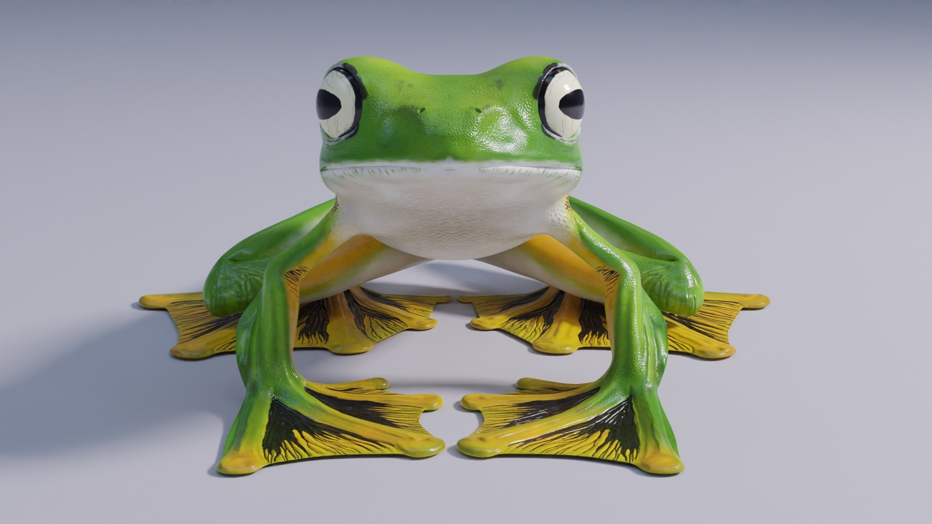 Wallaces Flying Frog - Rigged 3D - TurboSquid 2031822