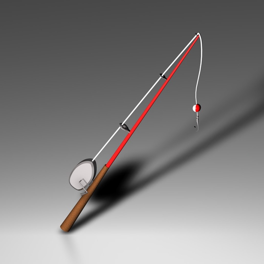 3d Fishing Rod