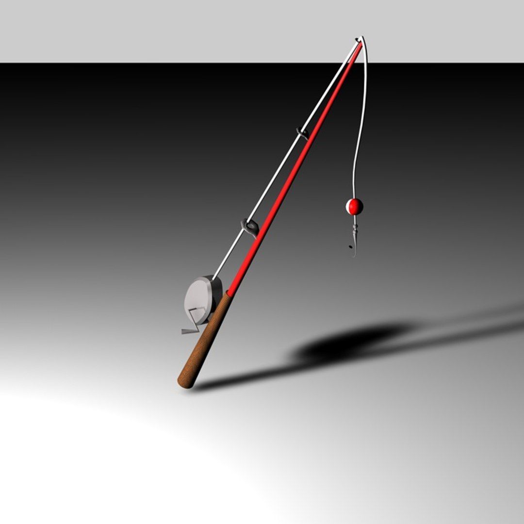 3d Fishing Rod