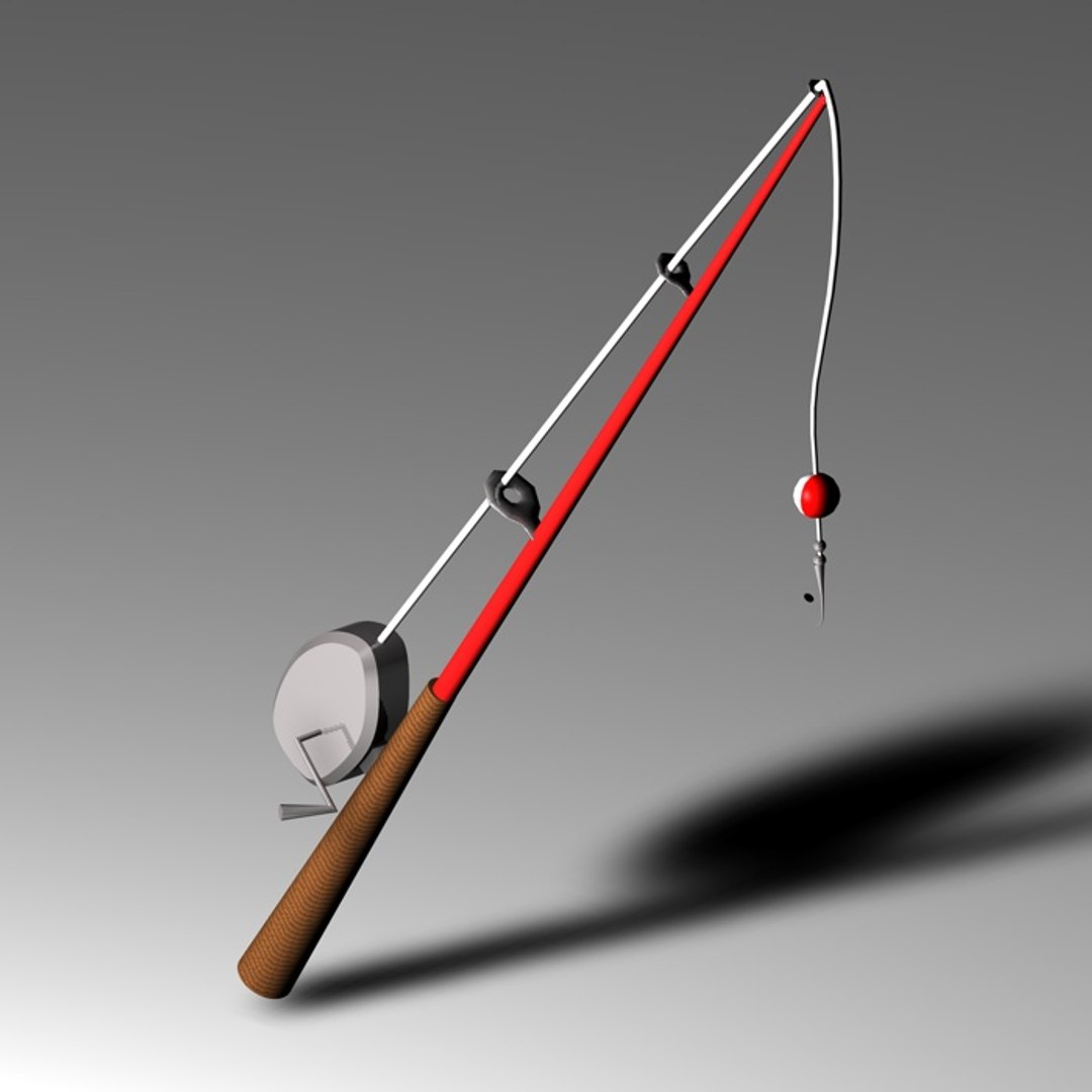 3d Fishing Rod