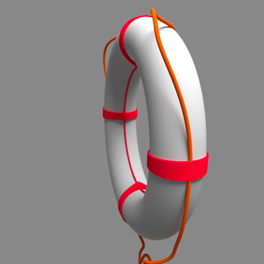 Life Belt 3d Model