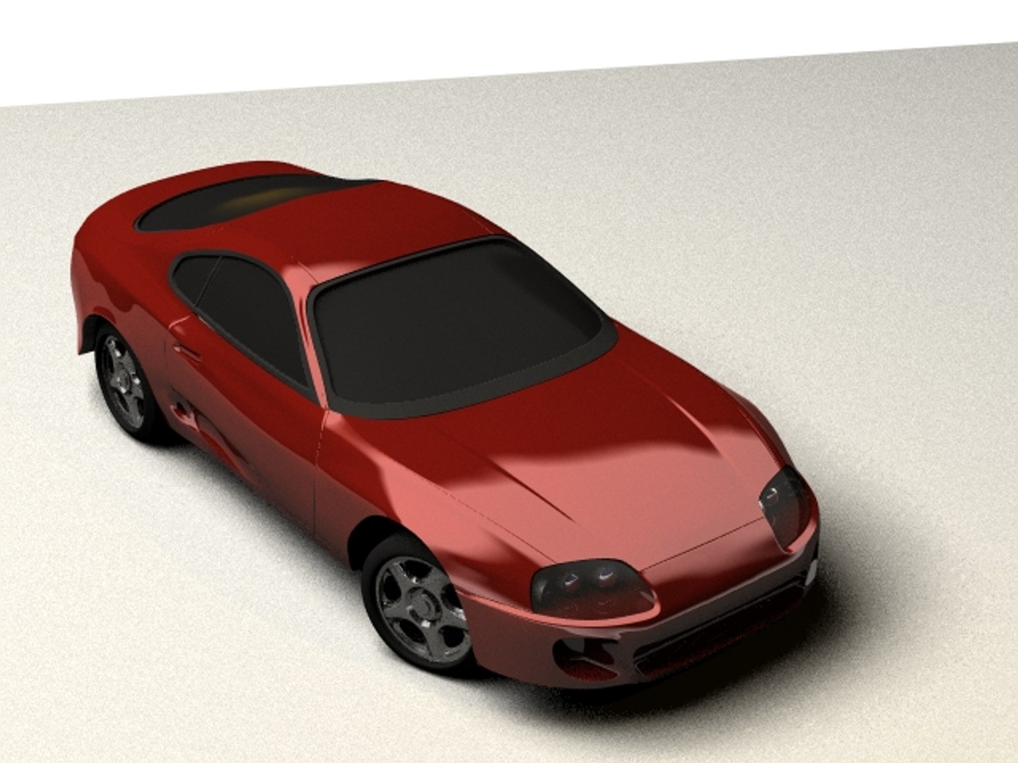 Toyota Supra 3d Model