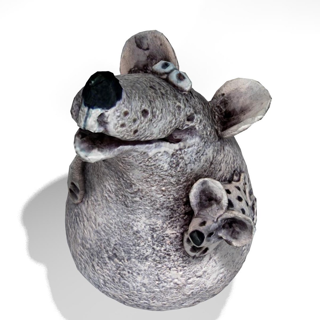 Maya Rat Pottery Figurines