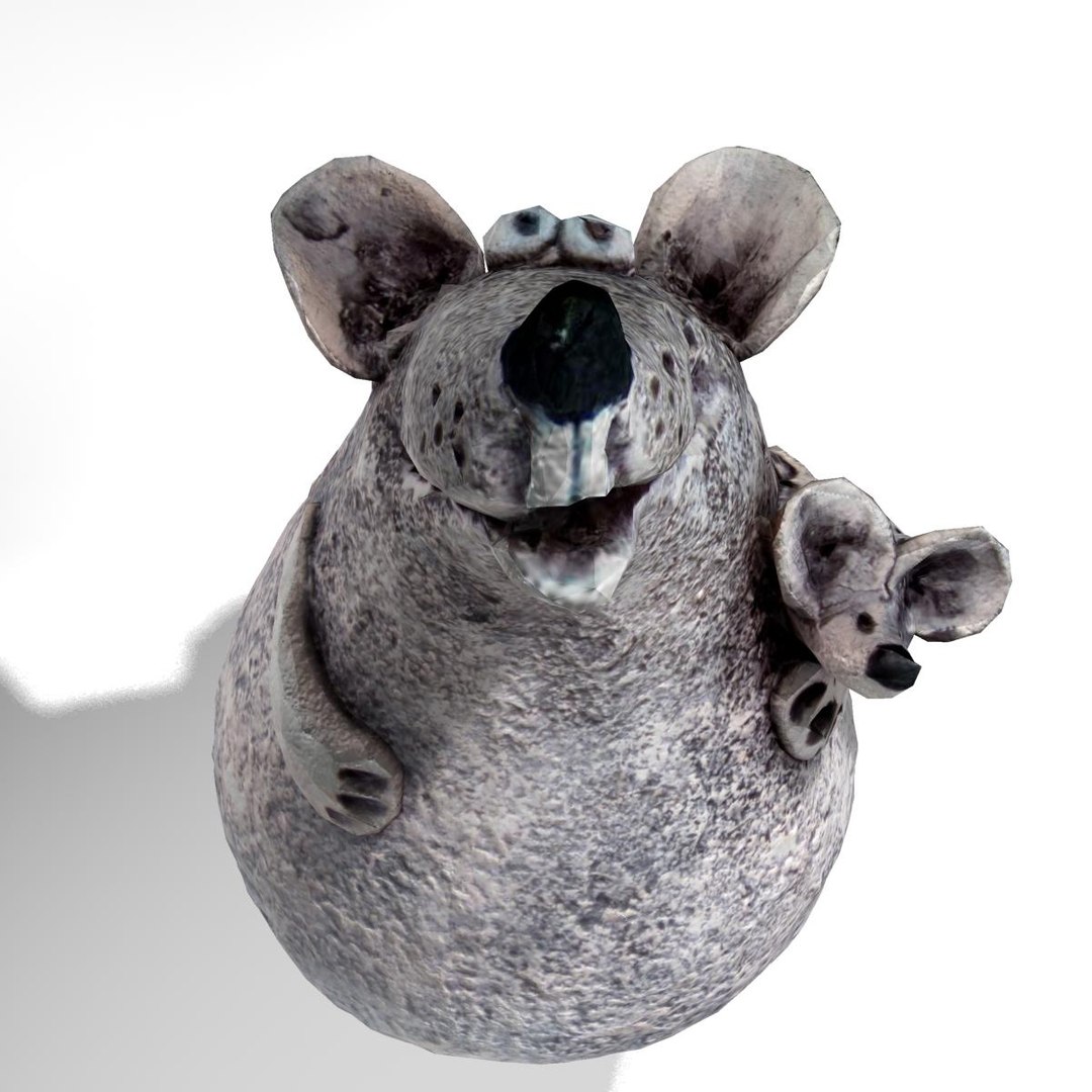 maya rat pottery figurines