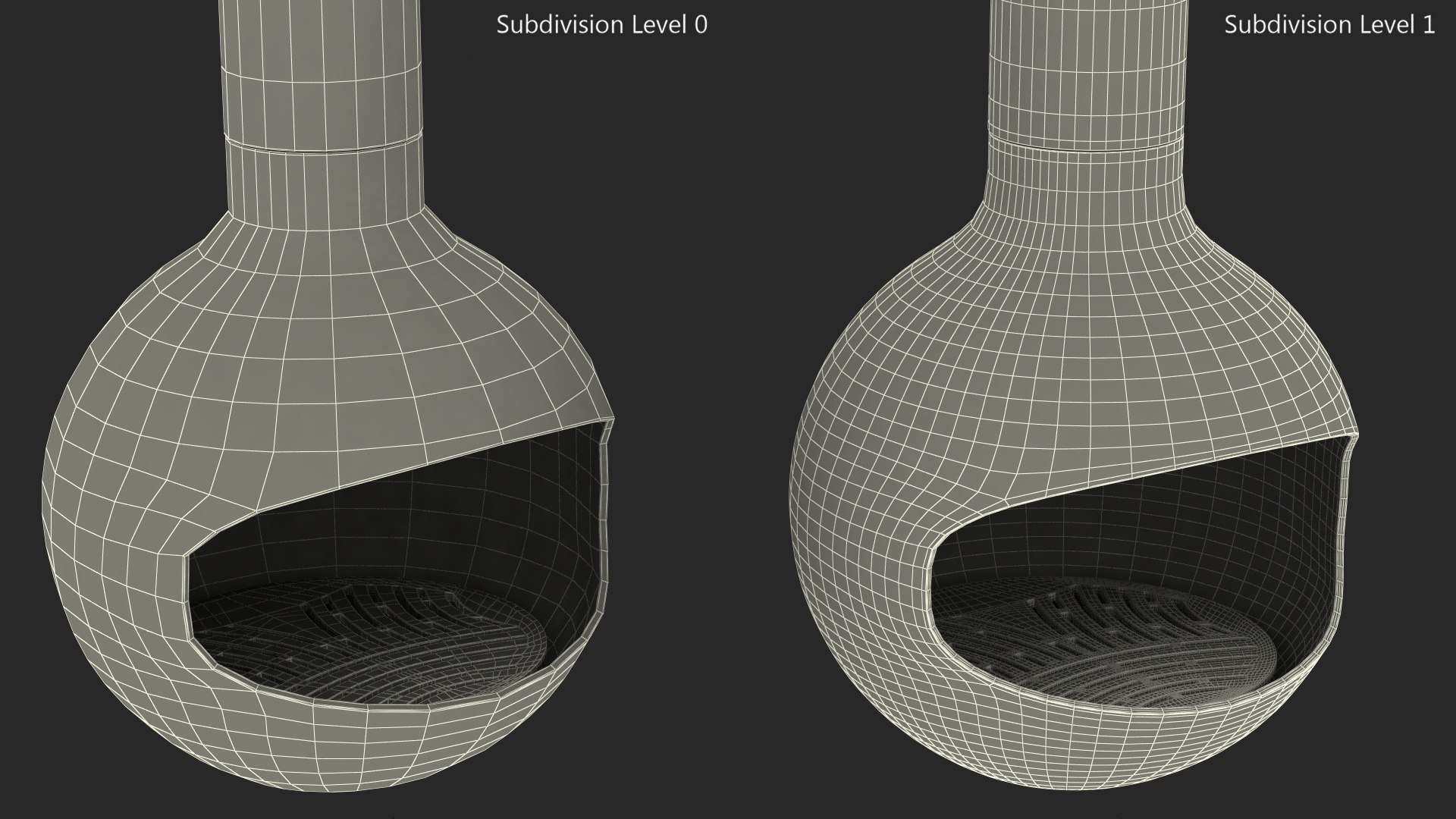 Central Fireplace Bathyscafocus Porthole Empty 3D Model - TurboSquid 2051038