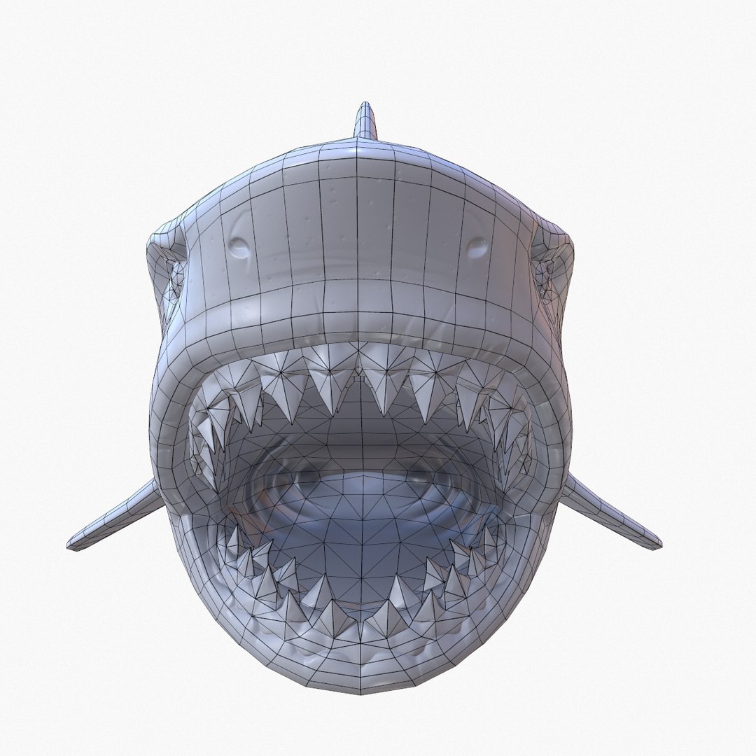 Stylized Shark 3D Model - TurboSquid 1404815