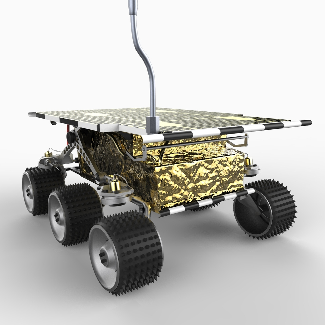 sojourner rover 3d model