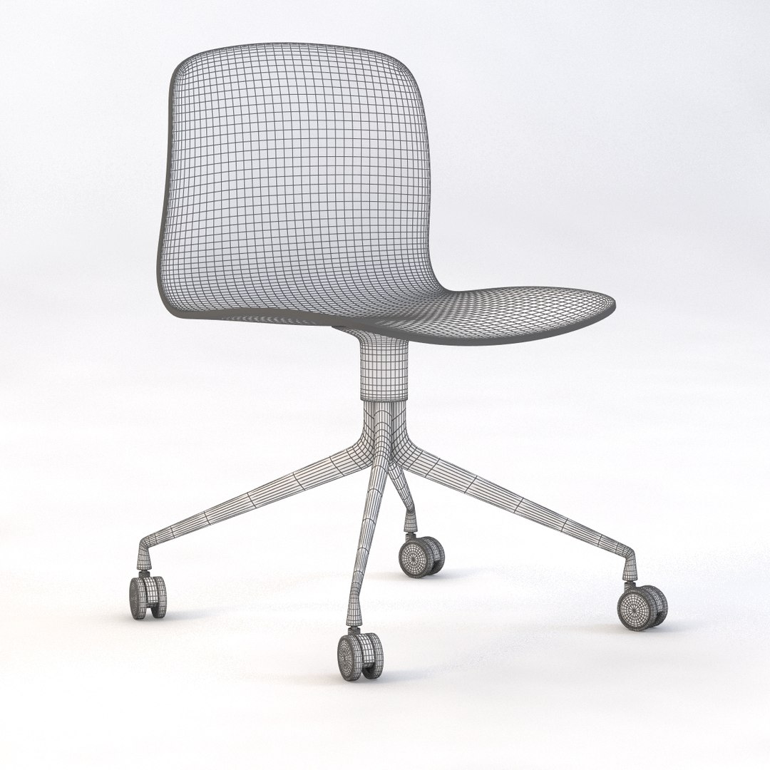 Hay Desk Chair 3d Model