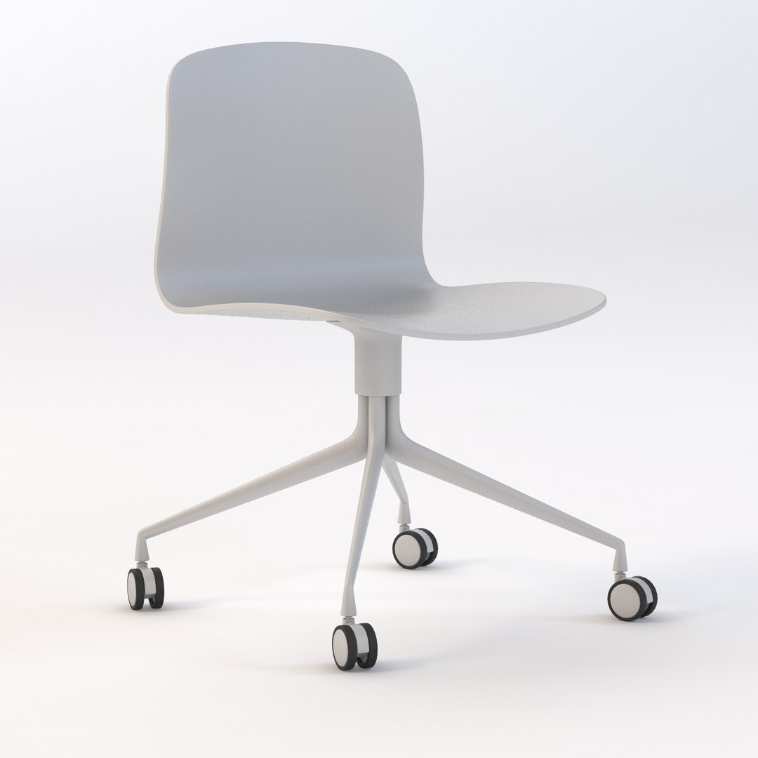 Hay Desk Chair 3d Model
