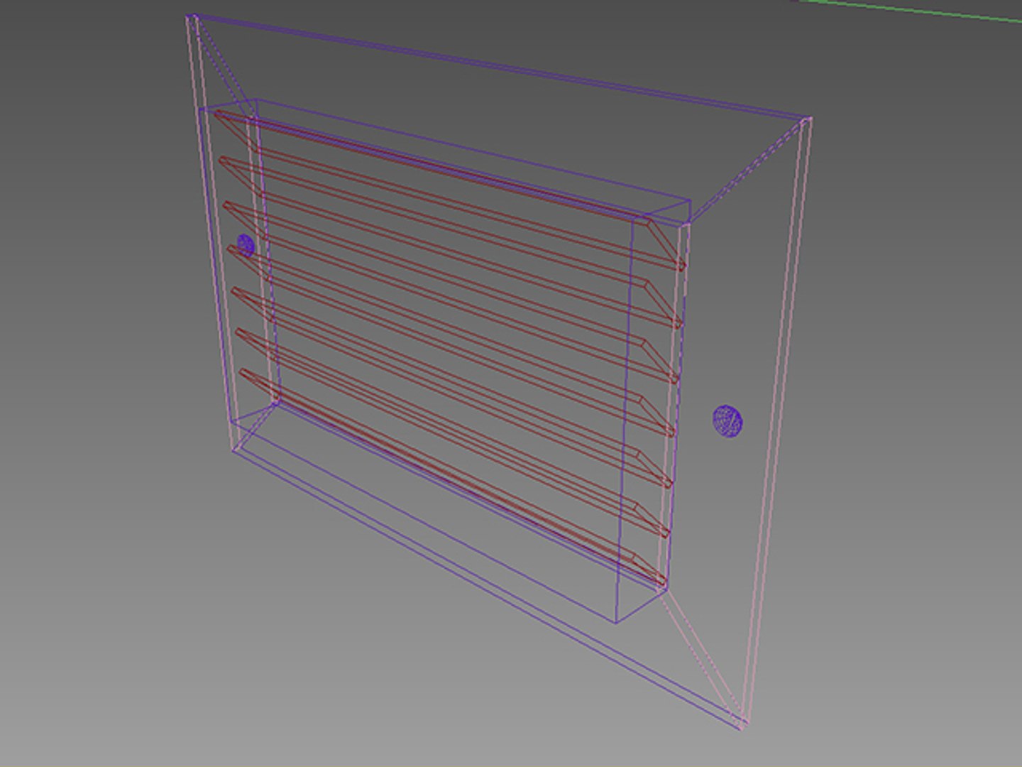 accurate vent 3d model