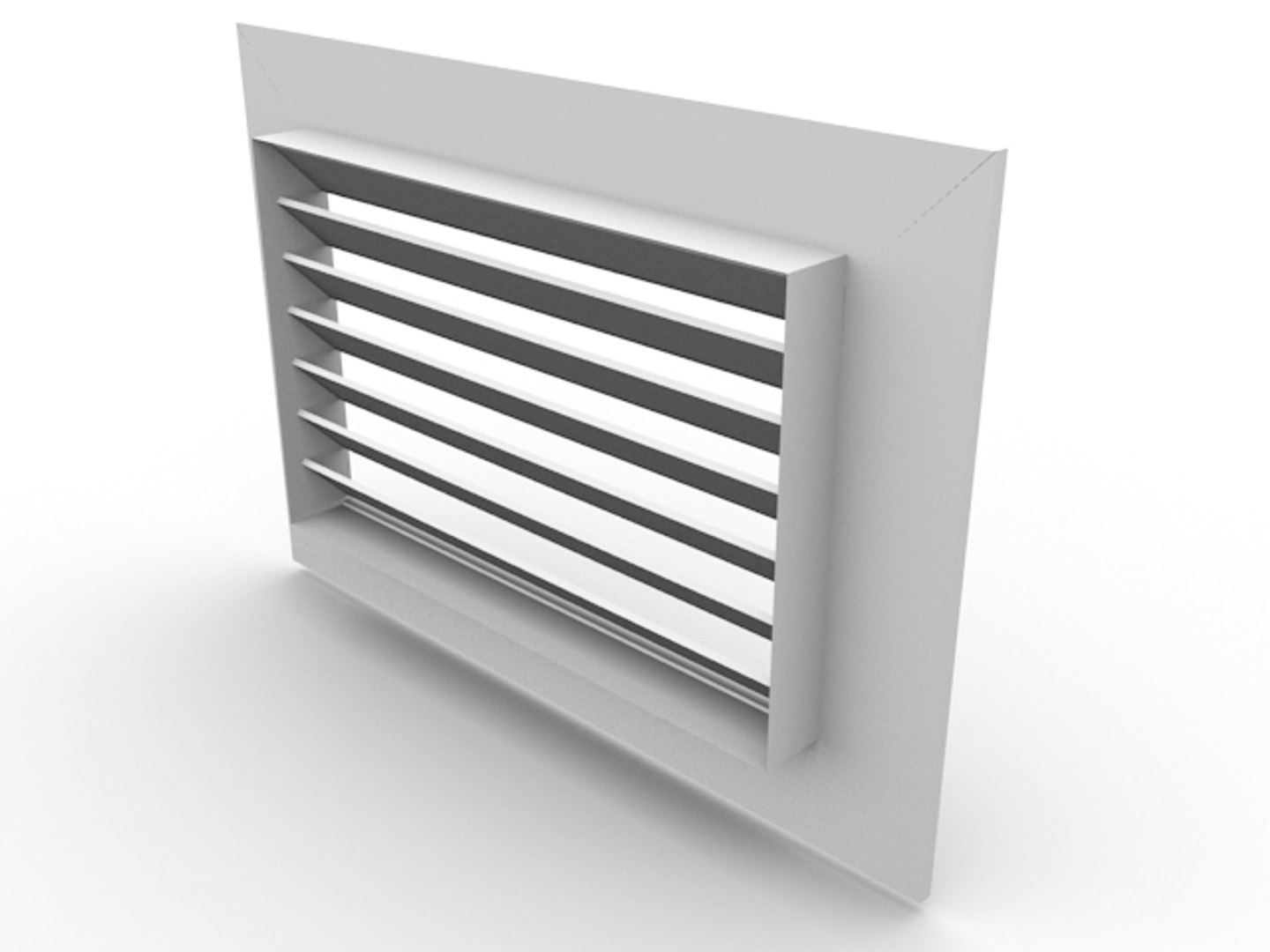 accurate vent 3d model