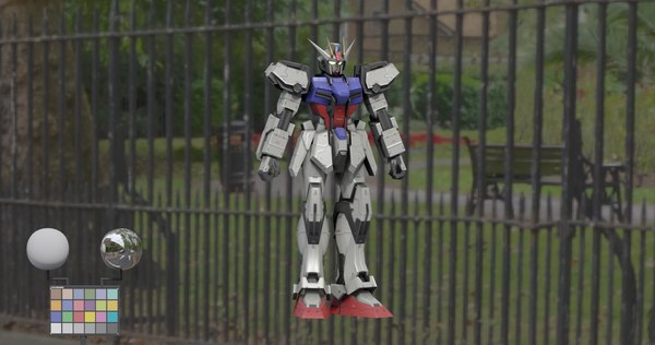 modelo 3d Gundam Original Base - Rigged - TurboSquid 2085638