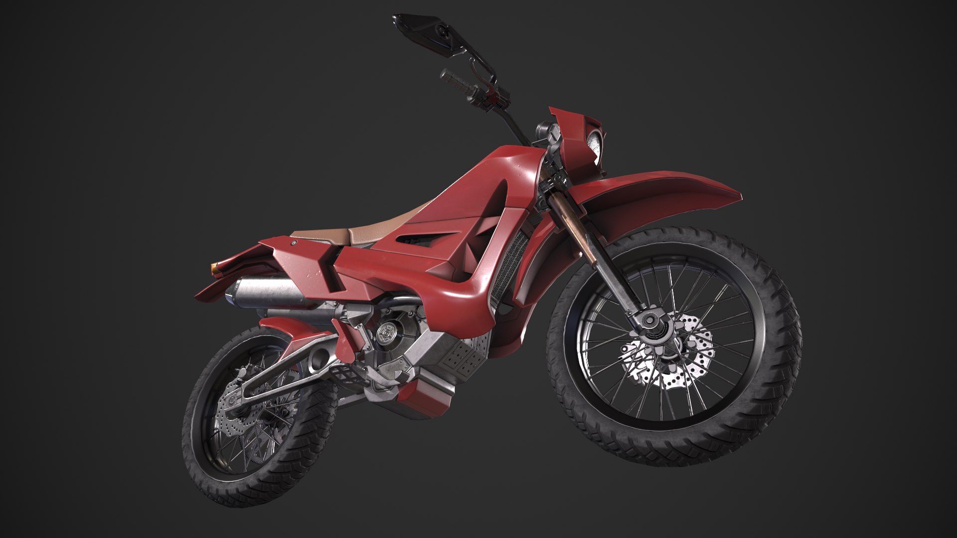 3D Dirt Bike - TurboSquid 1962823