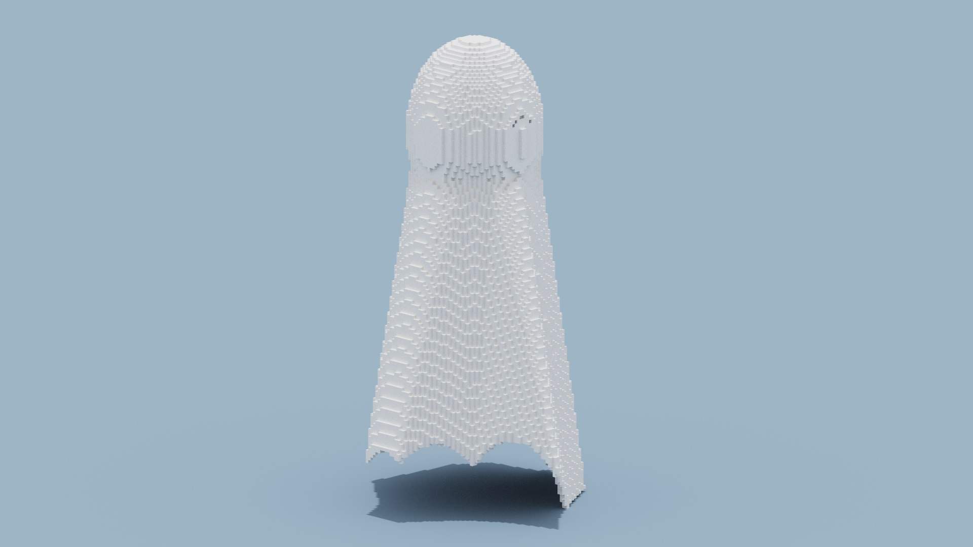 Voxel Ghost Model - TurboSquid 2146010