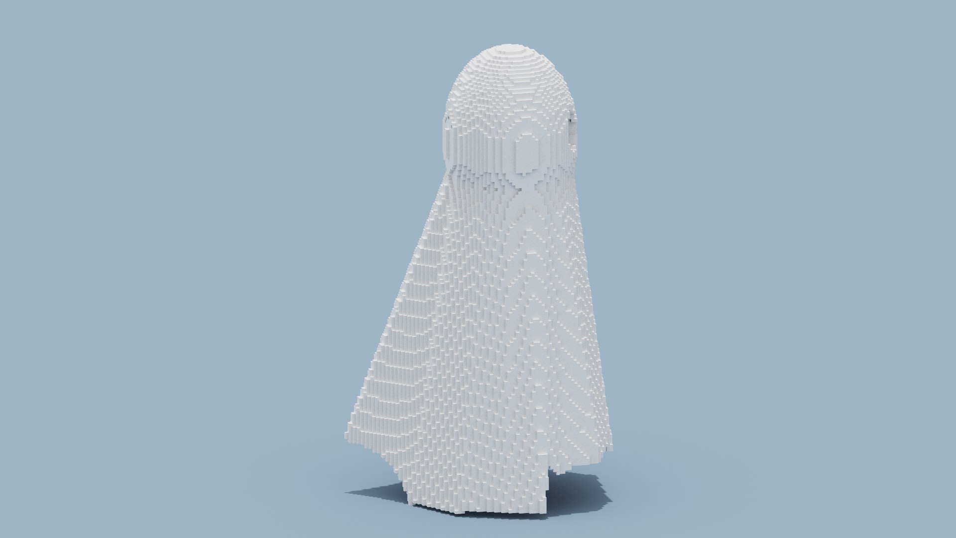 Voxel Ghost Model - TurboSquid 2146010