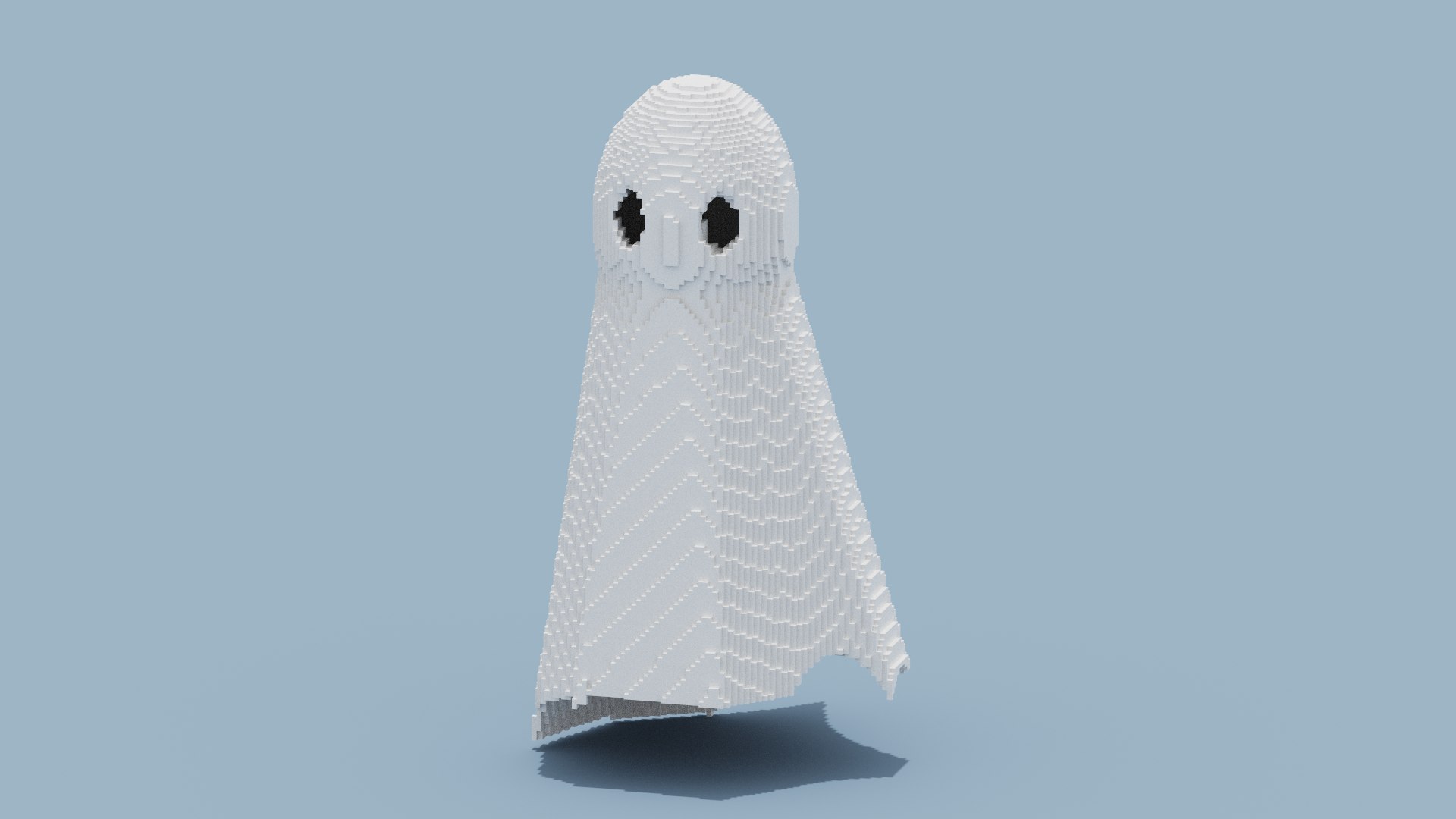 Voxel Ghost Model - TurboSquid 2146010